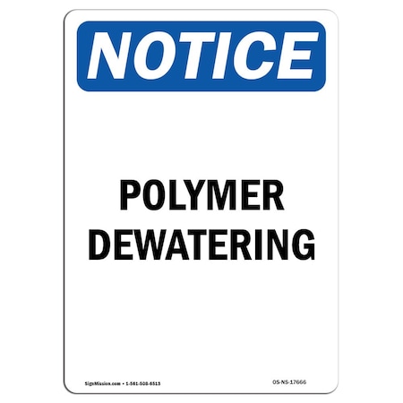Signmission Safety Sign, OSHA Notice, 10" Height, Rigid Plastic ...