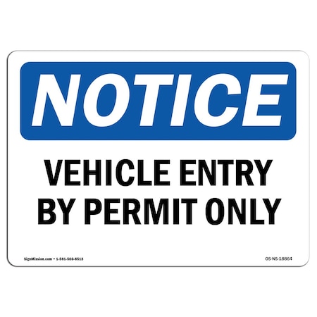 Signmission OSHA Notice, 10" Width, Aluminum, 10" W, 14" L, Landscape ...