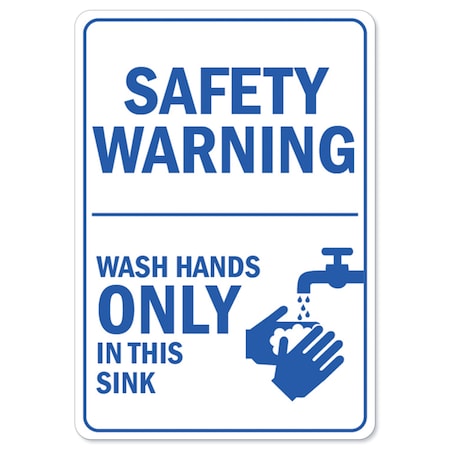 Signmission Public Safety Sign, Safety Warning, 24in X 36in Decal, 36 ...
