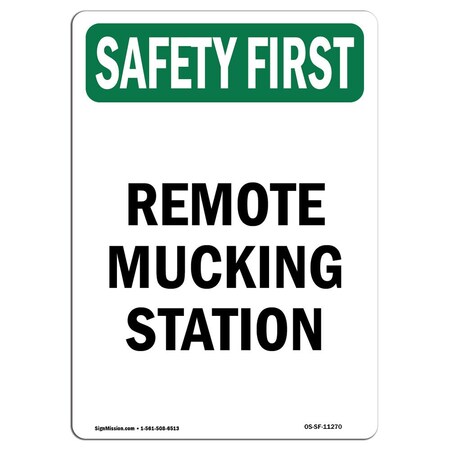 Signmission OSHA SAFETY FIRST, 14" Height, Aluminum, 14" x 10 ...