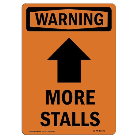 Signmission Safety Sign, OSHA WARNING, 24" Height, Aluminum, More ...