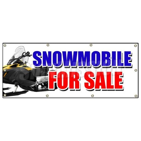 Signmission SNOWMOBILE FOR SALE BANNER SIGN snowmachine all brands ...