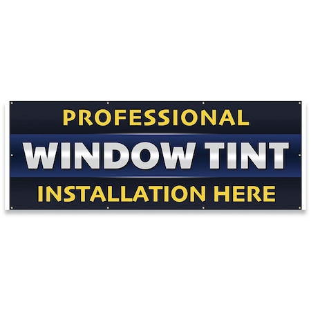 Signmission Professional Window Tint Installation Here Banner ...
