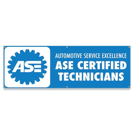Signmission ASE Certified Technicians Banner Concession Stand Food ...