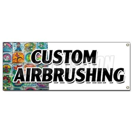 Signmission CUSTOM AIRBRUSHING BANNER SIGN artistic car auto murals air ...
