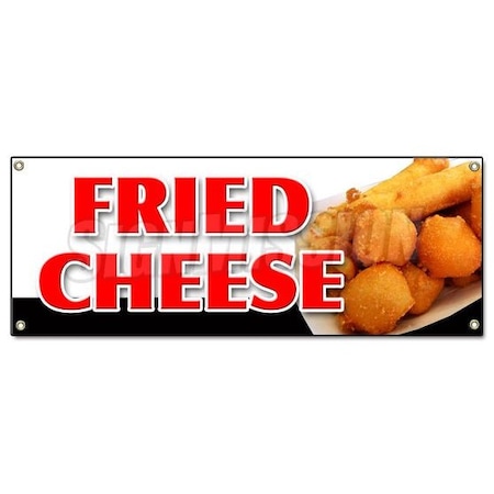 Signmission FRIED CHEESE BANNER SIGN french poutine melted cheddar ...