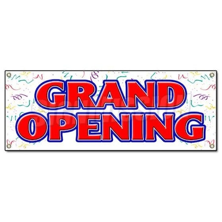 Signmission GRAND OPENING BANNER SIGN new store sign signs open soon B ...