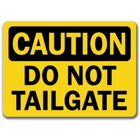 Signmission Safety Sign, 14 in Height, Plastic, 10 in Length, Do Not ...