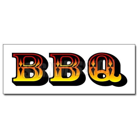 Signmission BBQ DECAL sticker barbque bbq smoker ribs pork chicken food ...