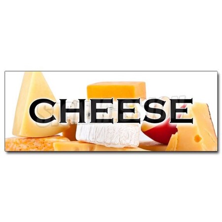 Signmission CHEESE DECAL sticker dairy milk american swiss grilled ...