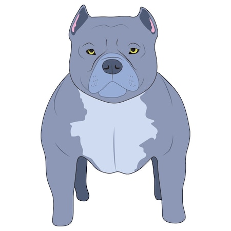 Signmission American Bully Dog Decal, Dog Lover Decor Vinyl Sticker D ...