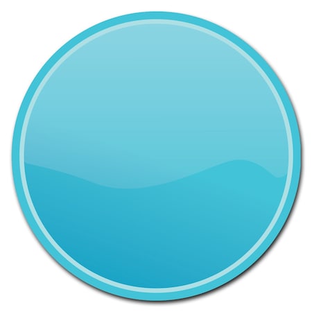 Signmission Light Blue Circle Corrugated Plastic Sign C-24-CIR-Light ...