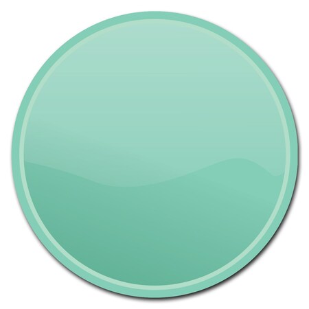 Signmission Mint Circle Corrugated Plastic Sign C-16-CIR-WS-Mint | Zoro