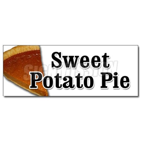 Signmission SWEET POTATO PIE DECAL sticker pie sweet southern bakery ...