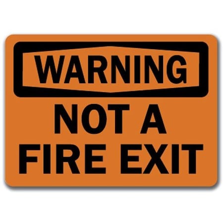 Signmission Safety Sign, 14 in Height, Plastic, 10 in Length, Not A ...