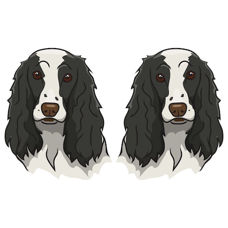 Signmission English Cocker Spaniel Dog Decal, Dog Lover Decor Vinyl ...