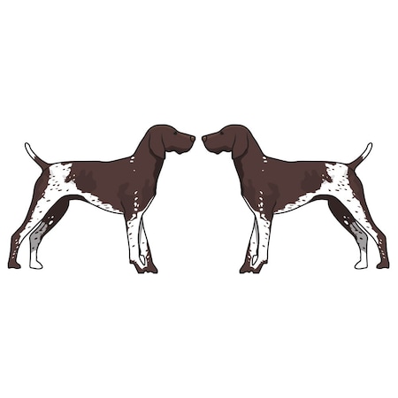 Signmission German Shorthaired Pointer Dog Decal, Dog Lover Decor Vinyl ...