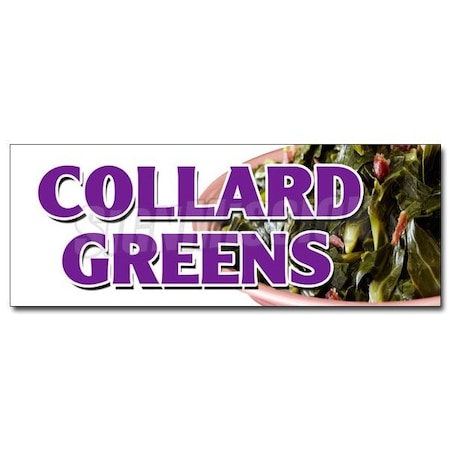 Signmission COLLARD GREENS DECAL sticker soul food okra chicken ...