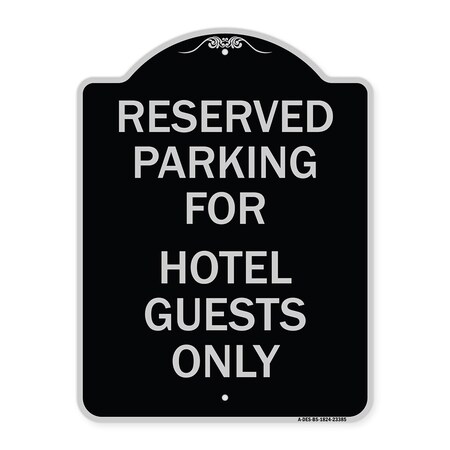 Signmission Parking Reserved for Hotel Guests Heavy-Gauge Aluminum ...