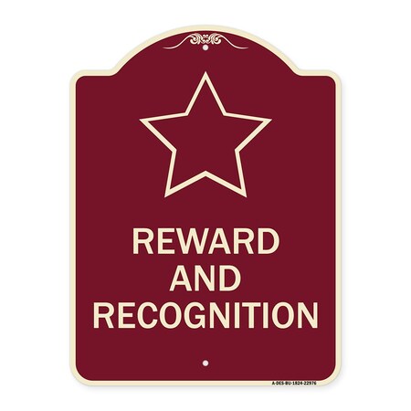 Signmission Reward and Recognition Heavy-Gauge Aluminum Architectural ...