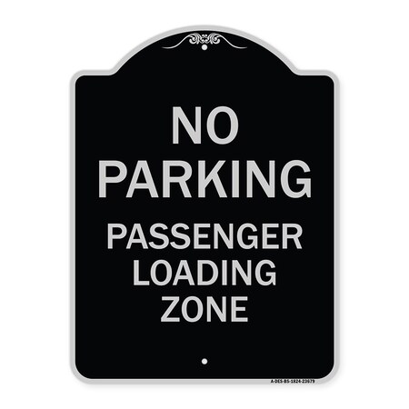 Signmission No Parking Passenger Loading Zone Heavy-Gauge Aluminum ...