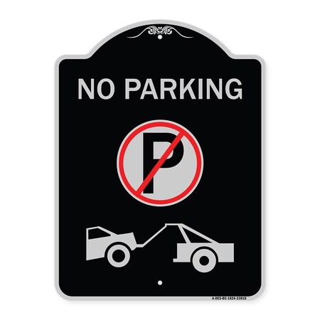 Signmission No Parking No Parking and Tow Truck Heavy-Gauge Aluminum ...