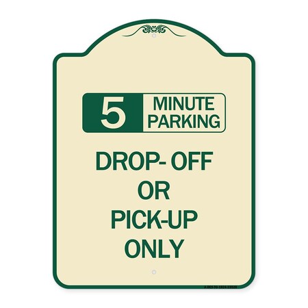 Signmission Off or Pick-Up Choose Your Limit Minute Parking Heavy-Gauge ...