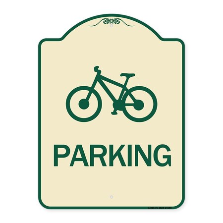 Signmission D4-3 Bicycle Parking Bicycle Parking Heavy-Gauge Aluminum ...