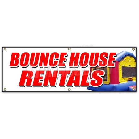 Signmission BOUNCE HOUSE RENTALS BANNER SIGN party photobooth ...