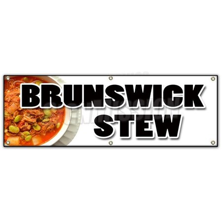 Signmission BRUNSWICK STEW BANNER SIGN hearty southern style homemade ...
