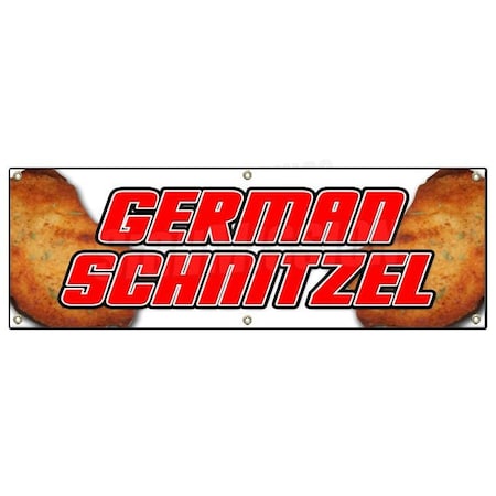 Signmission GERMAN SCHNITZEL BANNER SIGN wiener cooking sausages ...