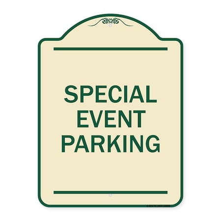 Signmission Special Event Parking Heavy-Gauge Aluminum Architectural ...