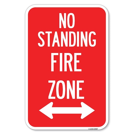 Signmission Safety Sign, 12 in Height, Aluminum, 18 in Length, 23587 A ...