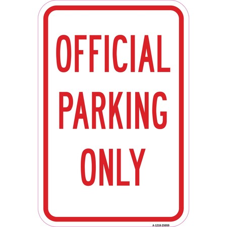 Signmission Office Parking Only Sign, Heavy-Gauge Aluminum, 12" x 18 ...