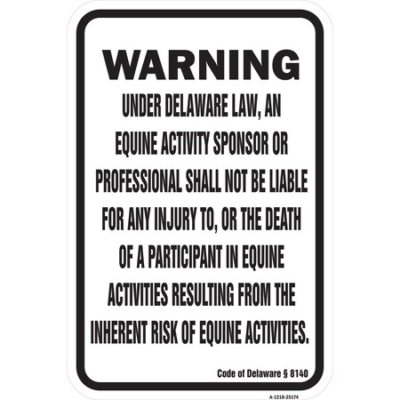 Signmission Safety Sign, 12 in Height, Aluminum, 18 in Length, 25174 A ...