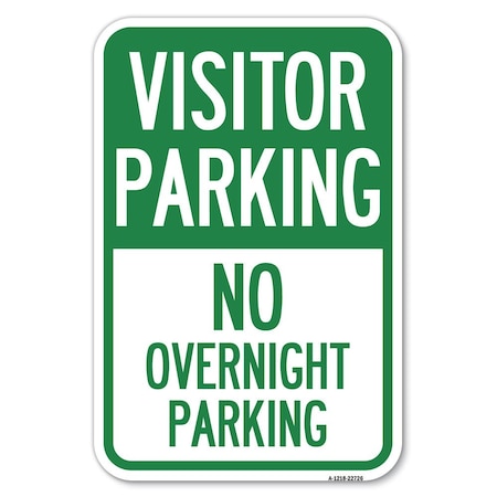 Signmission Visitor Parking Sign Visitor Parking No Heavy-Gauge ...