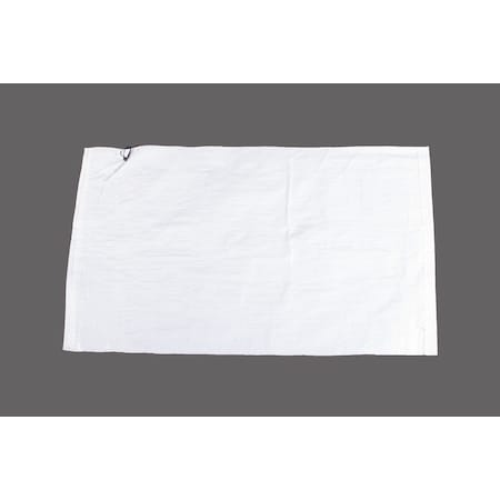 Volm White Sand Bag, 18" x 30", PK 100 EC110673C | Zoro