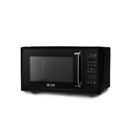 Commercial Chef 0.9 cu ft. Countertop Microwave Oven, Black CHM9MB | Zoro