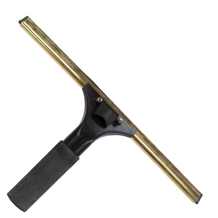 Ettore Complete Brass LedgeEze Squeegee 16 Inch 1345, 1140 | Zoro