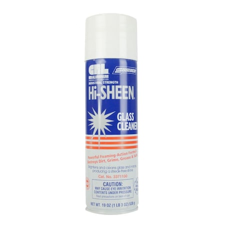 Crl Hi Sheen Glass Cleaner Spray 20 oz 3371100 | Zoro