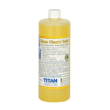 Titan Laboratories Titan Glass Gleam Solar Cleaner Quart 57112 | Zoro