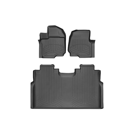Weathertech Rear 3D Floor Mats, 446972IM 446972IM | Zoro