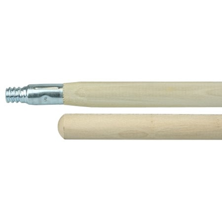 Weiler 60" Hardwood Handle, Threaded Metal Tip, 1-1/8" Diameter 44435 ...