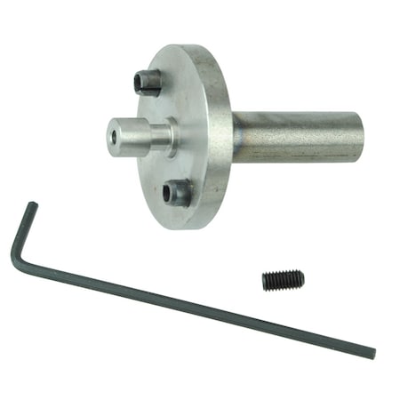 Weiler Drive Arbor for 2" and 3" Maximum Density Miniature Disc Brushes ...