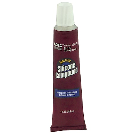 Gc Electronics Silicone Dielectric Compound 1 oz Tube 10-8101 | Zoro