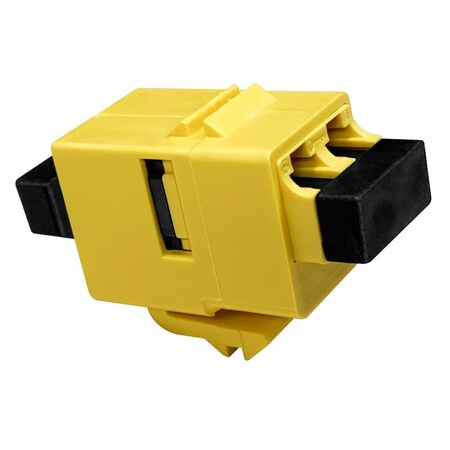 Commscope Fiber Optic Connectors Duplx Lc Adapt, Hybrid, Sl, Yel ...