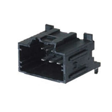 Molex Rectangular Power Connector, 10 Contact(S), Male, Solder Terminal ...