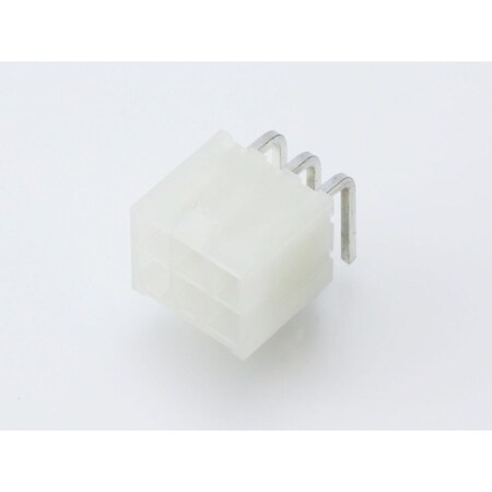 Molex Rectangular Power Connector, 6 Contact(S), Male, Solder Terminal ...