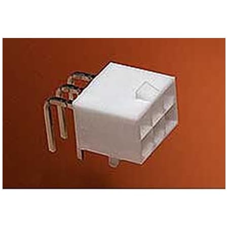 Molex Rectangular Power Connector, 16 Contact(S), Male, Solder Terminal ...