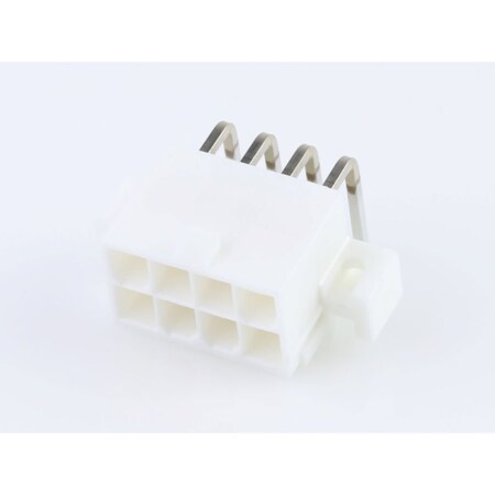 Molex Rectangular Power Connector, 8 Contact(S), Male, Solder Terminal ...